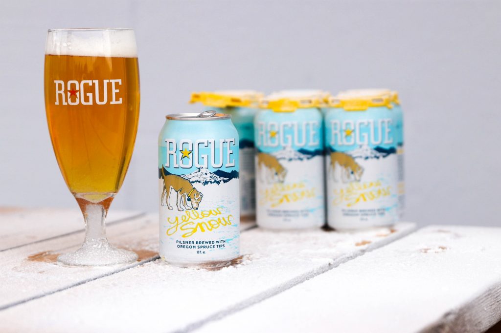 Rogue：Yellow Snow Pilsner ABV: 5.5% IBU: 19 / ローグ：イエロースノーピルスナー | 神楽坂の ...